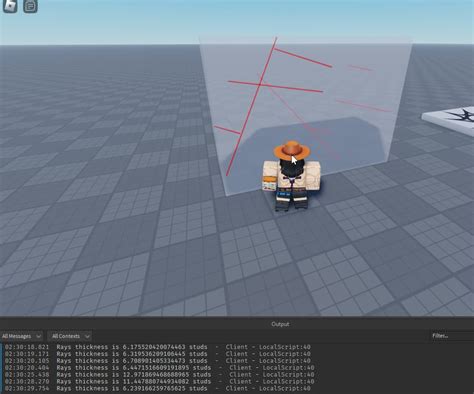 Find Thickness Of Object Scripting Support Developer Forum Roblox