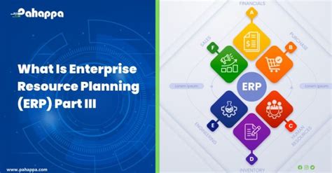 what is enterprise resource planning erp part iii