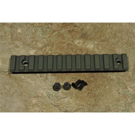 Keymod Picatinny Rail Adapter 5 11 Slot Odg Od Green Cerakote Section Ar15 Ar10