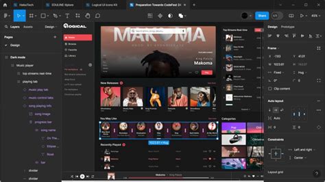 Agyapong Albert Yeboah On Linkedin Codefest24 Aces Uidesign Musicapp Designchallenge