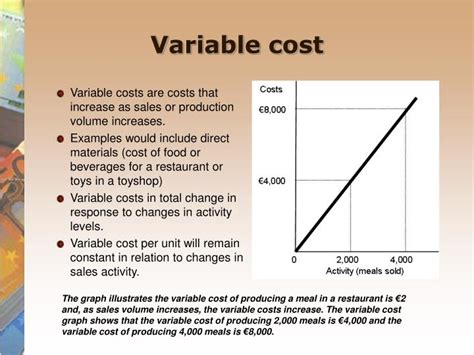 Variable Cost Examples