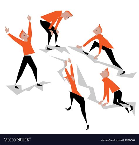 Man Climbing Royalty Free Vector Image VectorStock