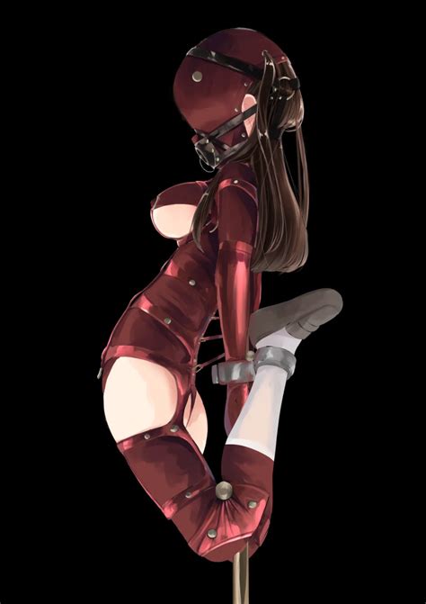 Rule 34 1girls Arms Behind Back Bangs Bdsm Gear Bdsm Harness Bdsm