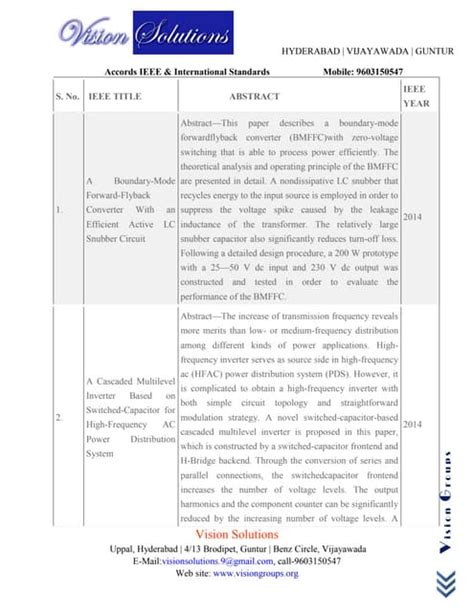 ieee 2014 matlab eee project list pdf