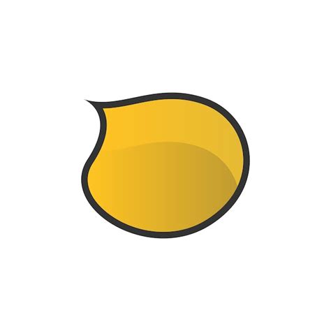 Premium Vector Gradient Speech Bubble Template