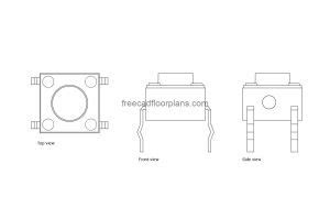 Push Button Free CAD Drawings