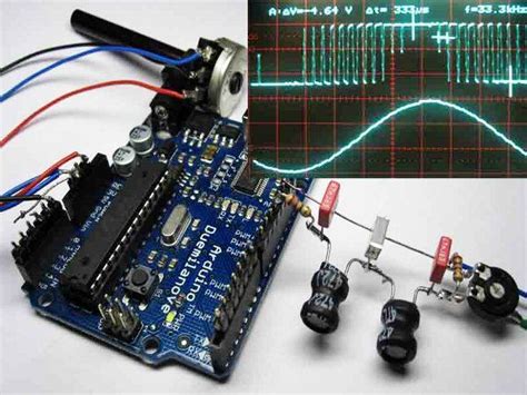 Generating High Quality Sine Waves With Arduino Make Arduino Sine Wave Electronic Schematics