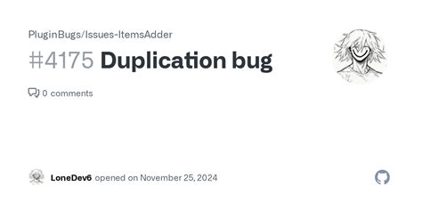 Duplication Bug · Issue 4175 · Pluginbugsissues Itemsadder · Github