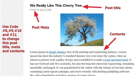 Twenty Ten Theme Documentation Modification Customization And Review Using Css All About Basic