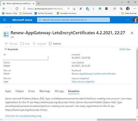 Make Let S Encrypt Certificates Love Azure Application Gateway