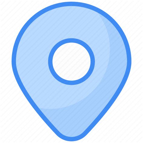 placeholder location pin map gps navigation pointer icon