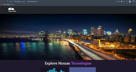 criando um container de uma aplicação web jornada devops