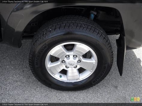 2009 Toyota Tacoma V6 Trd Sport Double Cab 4x4 Wheel And Tire Photo