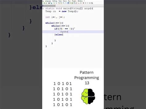 Day 13 Pattern Programming 13 Java Zoho Pattern Programming