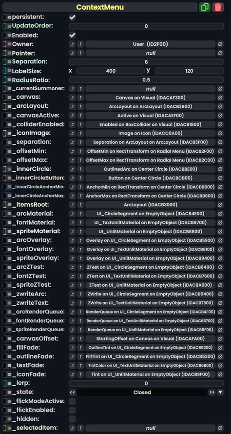 Componentcontextmenu Resonite Wiki