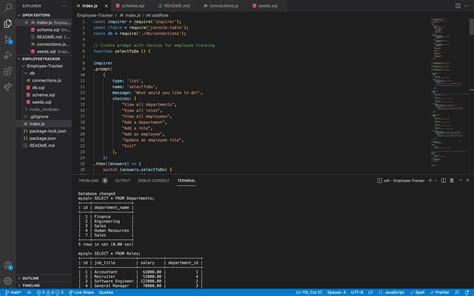 Github Fraancellaaemployee Tracker
