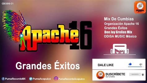 Mix De Cumbias Organización Apache 16 Youtube