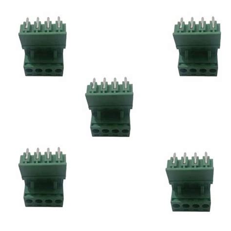 4 Pin Pitch Male Female PCB Screw Terminal At 22 Piece Noida ID 2852379262630