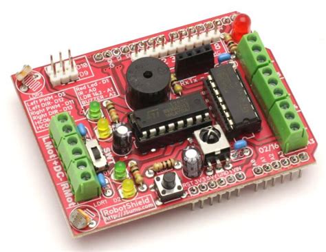 Roboshield Arduino Robot Shield Assembled Arduino Shields Jsumo