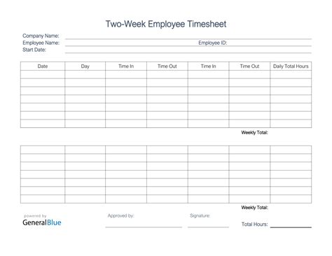 Biweekly Timesheet Calculator For Multiple Employees Artofit