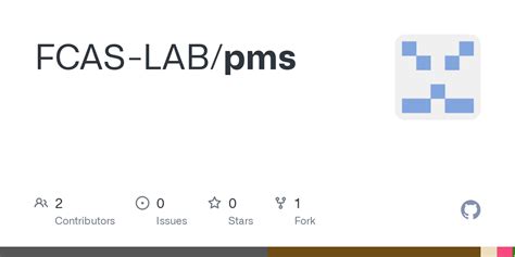 github fcas lab pms