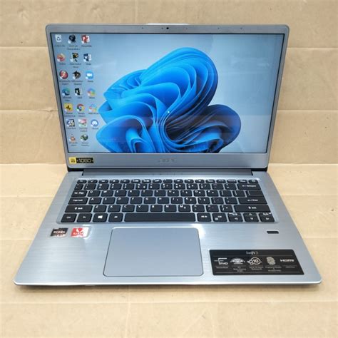 Jual Laptop Acer Swift Amd Ryzen U Ram Gb Ssd Gb Like New Kota Bandung Simanis