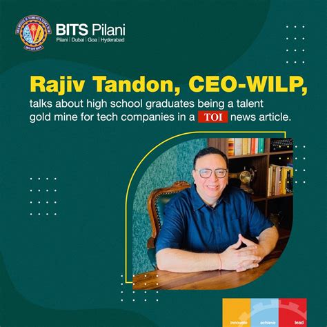 Timesofindia Technologythesedays Wilp Bits Pilani Work Integrated