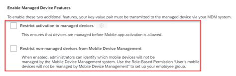 3314940 Mobile Device Management Mdm Access Restriction In