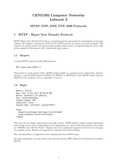 Solution Computer Network Labwork2 Studypool