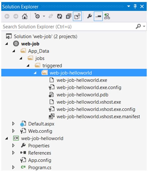 Helloworld Webjob On Microsoft Azure Web App The Best C Programmer In The World Benjamin