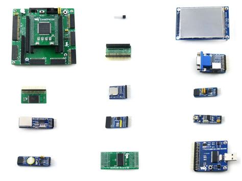 Fpga Jtag Ep4ce6 C Ep4ce6e22c8n Altera Cyclone Iv Fpga Development Board 12 Accessory Modules