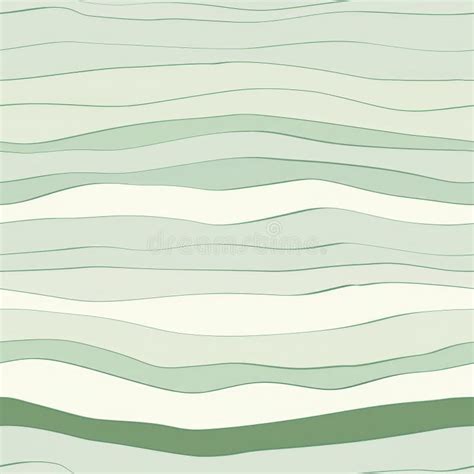 Abstract Green Wavy Lines Background For Creative Design Stock Illustration Illustration Of