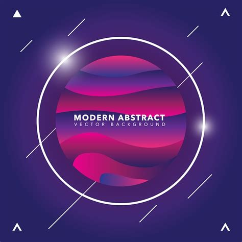 현대 추상 배경 프리미엄 벡터