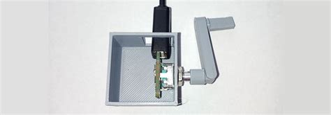 Circuitpython Rotary Trinkey Brightness Crank Trinkey