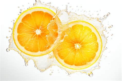 Premium Ai Image Citrus Squeeze Generative Ai