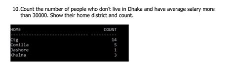 Solved Create Table Person Id Int Name