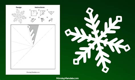Free Printable Paper Snowflake Patterns FREE Printables