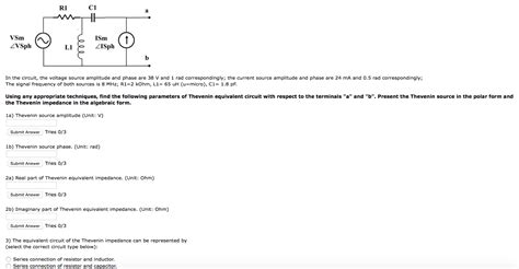 solved in the circuit the voltage source amplitude and