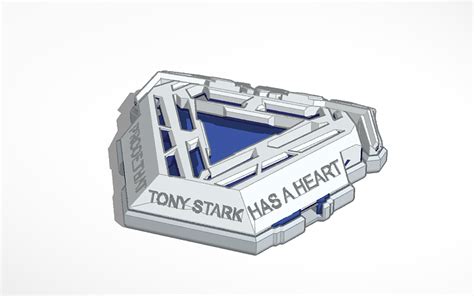 3d Design Arc Reactor Tinkercad