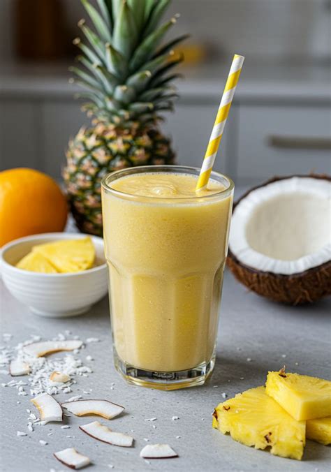 Pineapple Coconut Bliss Pineapple Coconut Drink Pineapple Coconut