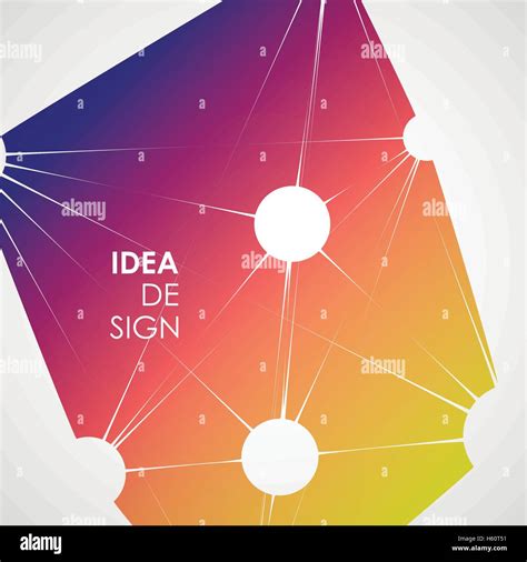 Dynamic Molecule Structure Science And Connection Concept Neurons Abstract Ball Stock Vector
