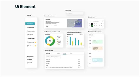 University Erp Ui Design Behance
