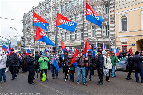 В Москве состоялся марш в поддержку войны на Украине — Teletype