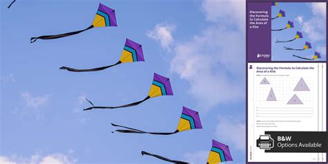 How To Find The Area Of A Kite Walkthrough Twinkl