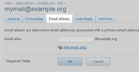 Adding An Email Alias Plesk 12 Support Centre Register365