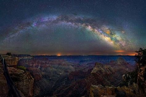 Dave Lane Astrophotography Milky Way Over Grand Canyon