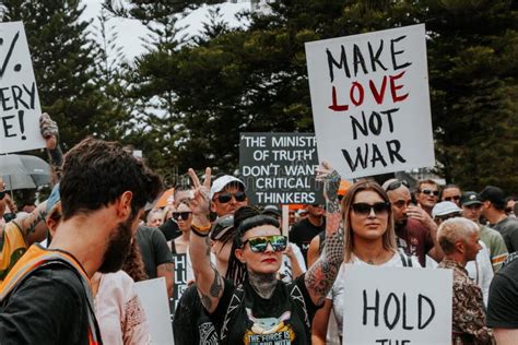 Peaceful Protest Organised By Mmamv Millions March Against Mandatory