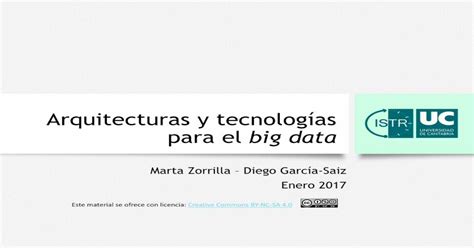 Arquitecturas Y Tecnologías Para El Bigdata · Arquitectura Lambda
