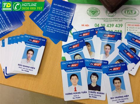 Dịch Vụ In Thẻ Nhựa In Thẻ Nhân Viên Nhanh Giá Rẻ Nhiều Mẫu Mã