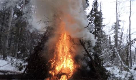 How To Build A Signal Fire And Create Smoke Signals